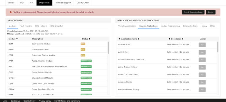 TOPIx Cloud Online Access | JLR TOPIx